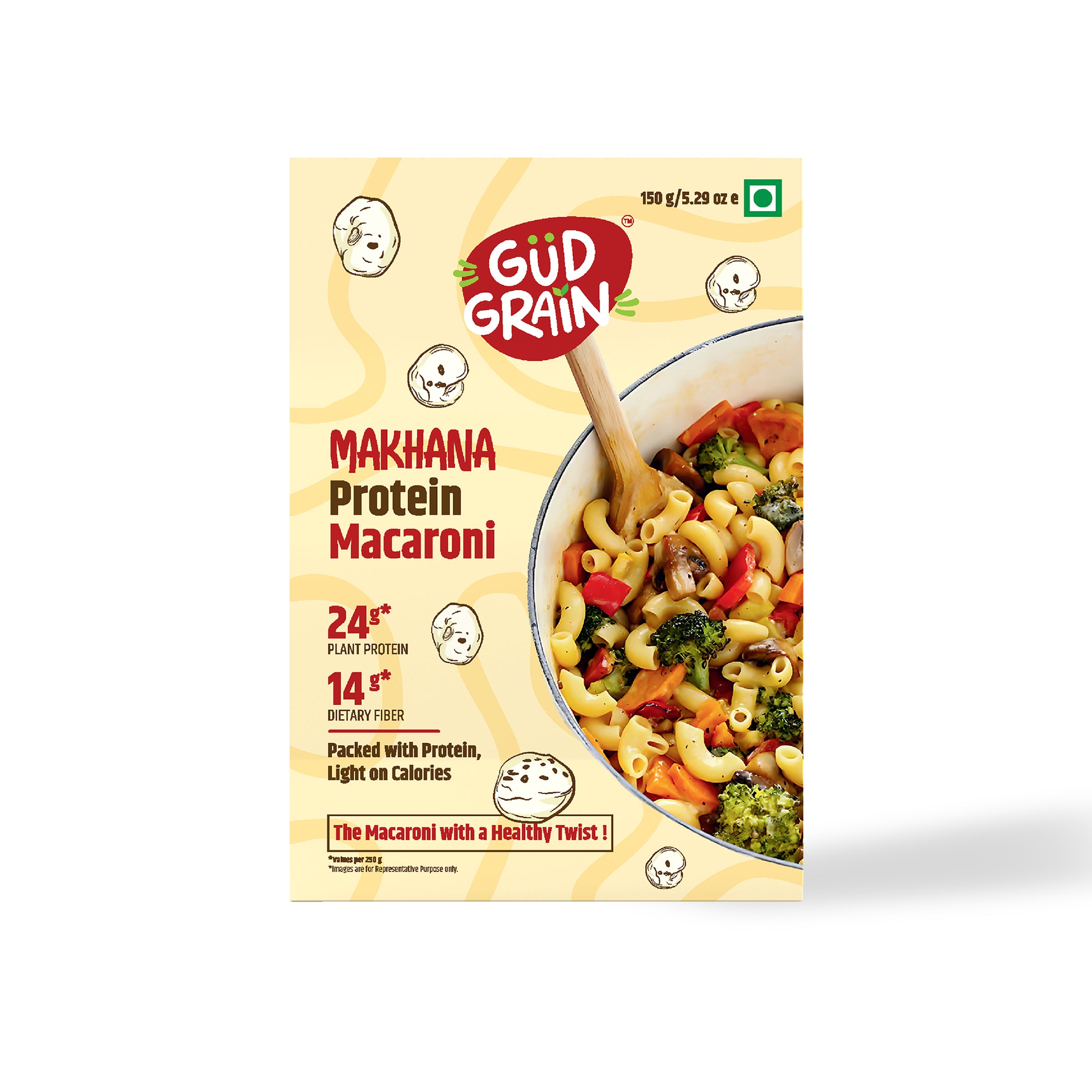 Makhana Protein Macaroni | Pack of 1 | 150g – India’s Cleanest Craving